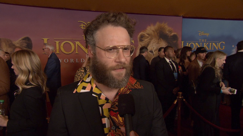 ‘The Lion King’ World Premiere: Seth Rogen – Celebrity Wire