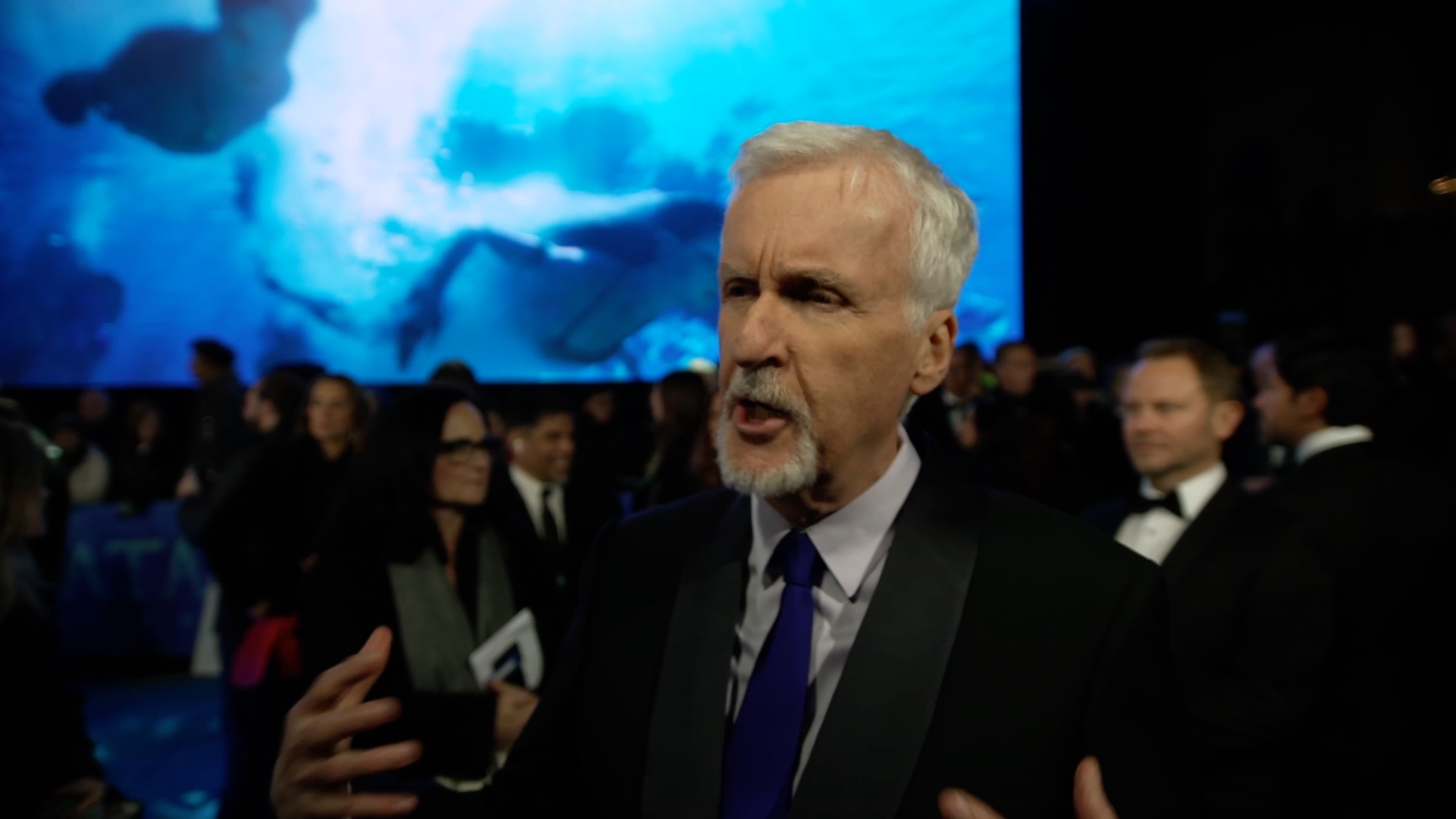 Avatar: The Way of Water Director James Cameron World Premiere ...